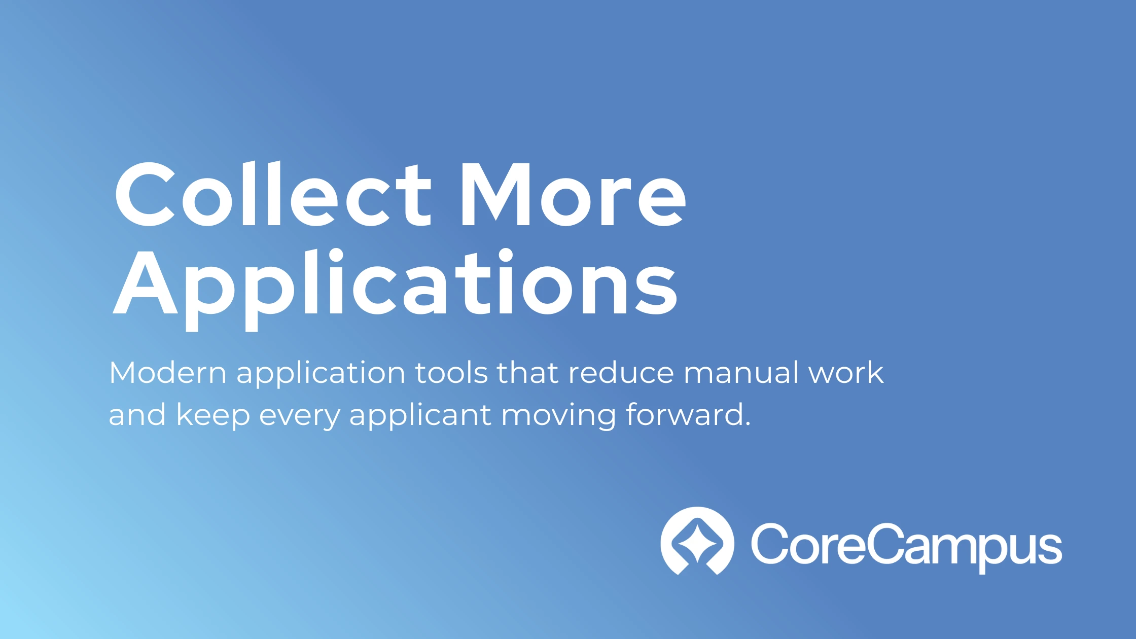 Admissions Application Management | CoreCampus